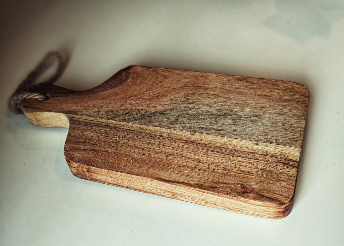 NATURAL WOOD CUTTING BOARD - RECTANGLE SHAPE – Two Snooty Chefs